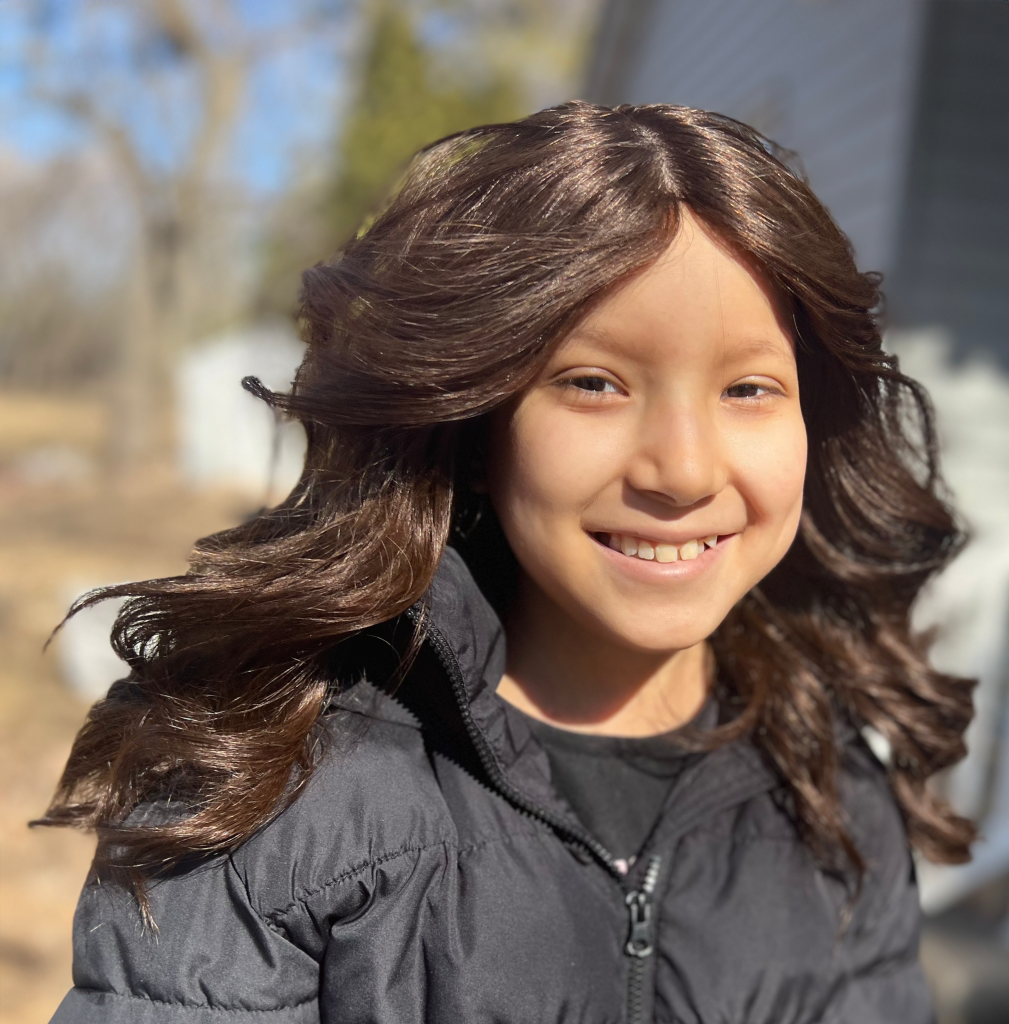 A Ray of Sunshine for Miranda - Wigs For Kids