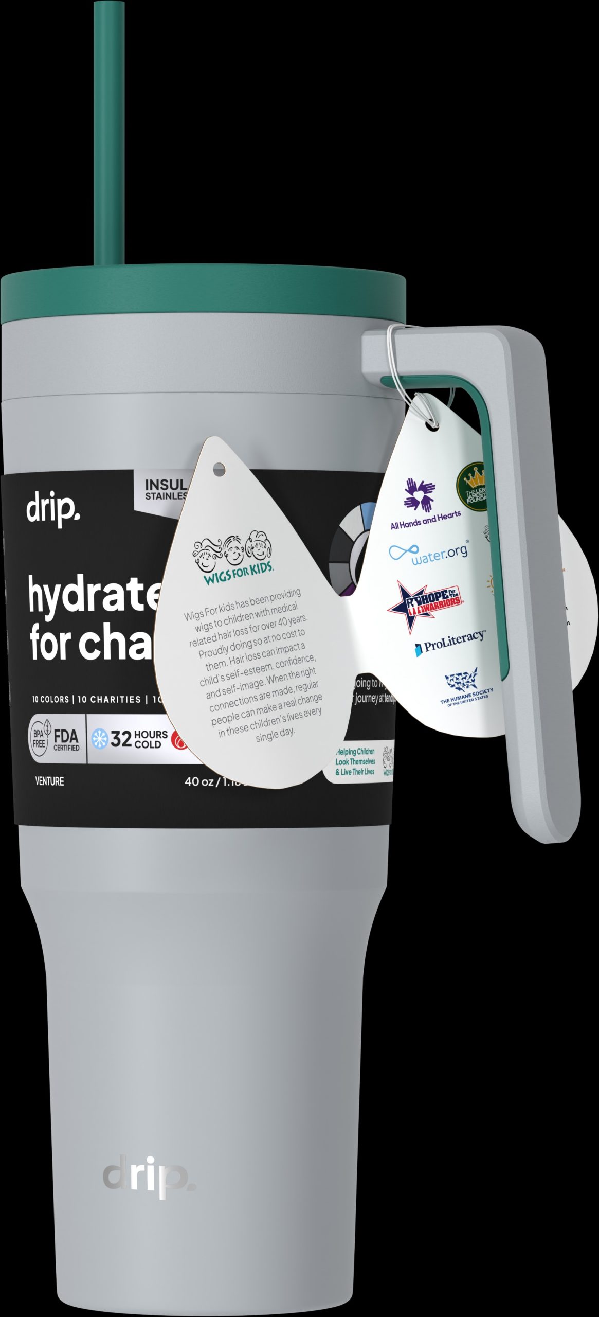 Hydrate for Change – Join Us in Our Partnership with Drip - Wigs For Kids