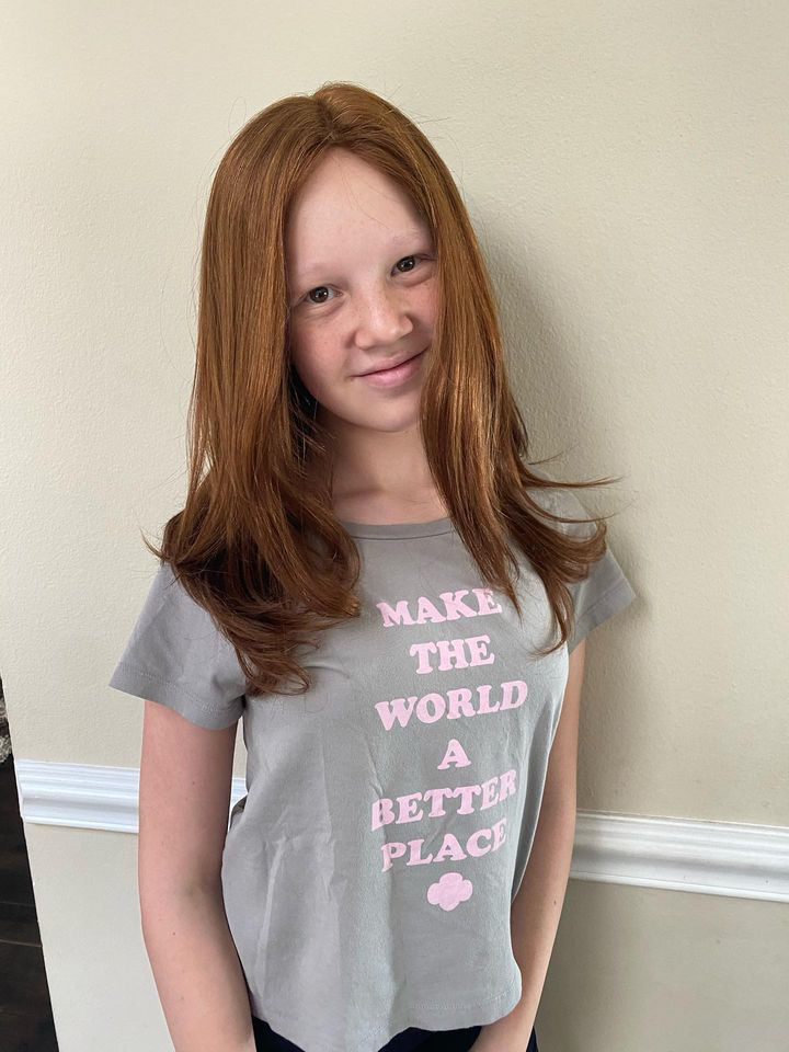 Alexa's Confidence Shines Through - Wigs For Kids