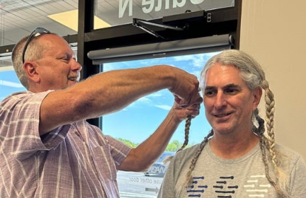Hair Donation Grows Into Fundraiser at Gateway Fiber - Wigs For Kids