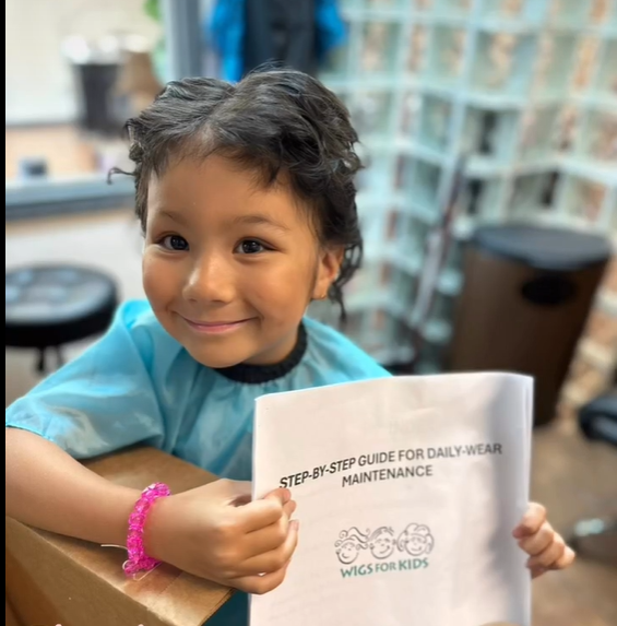 WATCH: Riley Unlocks a New Level of Confidence with Wigs For Kids